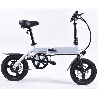 China 14 Inch Best Drifting Europe City Folding Kids Electric Bike 250w rear motor for sale