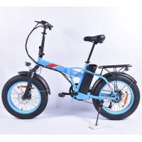 China Multipattern Fat Tire Electric Folding Bike 20 With 8AH Lithium Battery for sale