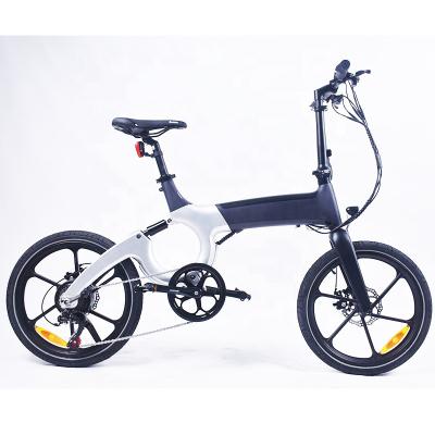 China 20 Inch Magnesium Hidden Battery Motor Electric Bike 500w folding electric bike for sale