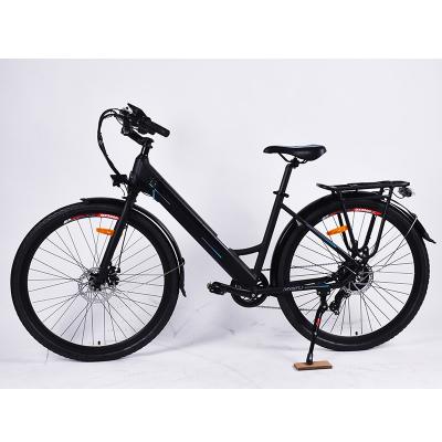 China 700C City Commuter Electric Bike , Laborsaving Urban City Electric Bike for sale