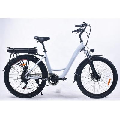 China 36V Lightweight Ladies Electric Bike 30-40km Range 0.12T Max Loading for sale