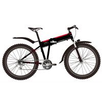 China 0.25KW Full Suspension Folding Electric Bike , Electric Mountain Bike For Adults for sale