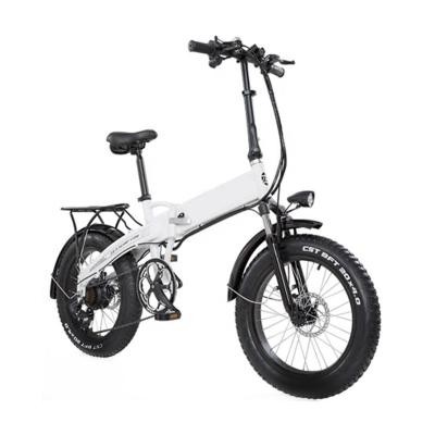 China 350W Folding Electric Bikes For Adults , 20