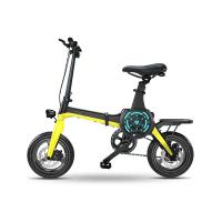 China Electric Bike for Adults 450W eBike with 18.6MPH up to 28 Mileage 14inch Air-Filled Tires for sale