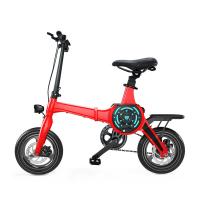 China Electric Bike for Adults 450W eBike with 18.6MPH up to 28 Mileage 14inch Air-Filled Tires for sale