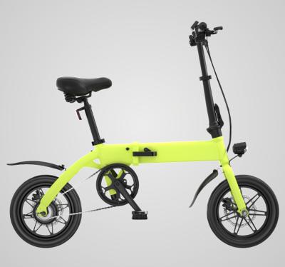 China 14 Inch City Electric Folding Bikes Rear Motor All Terrain with 36V Fat 250W 7.5ah Bicycle Digital Lithium Battery Ce for sale