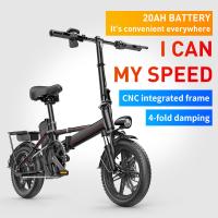 China 48T Alu Lightweight Electric Folding Bike Collapsible 125kg Max Loading for sale