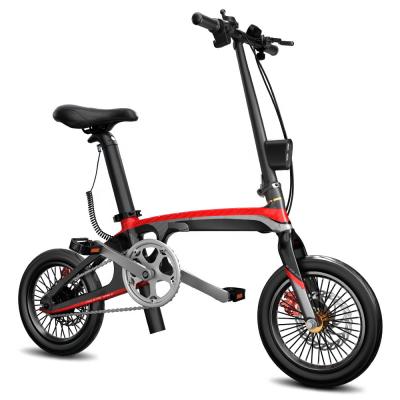 China 14in Lightest E Mountain Bike MTB Carbon Fibre Frame Multimode for sale
