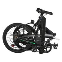 China ODM Lightweight Electric Folding Bike Pre Assembled With 3.0 Tires for sale
