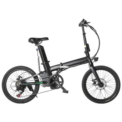 China 36V Electric Folding Bike Lightweight , 0.25kw Folding Electric Bikes For Adults for sale