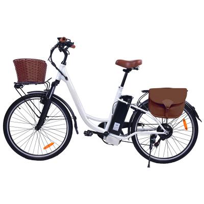 China 250W Electric Assist Cargo Bike , KMC Chain Urban City Electric Bike for sale