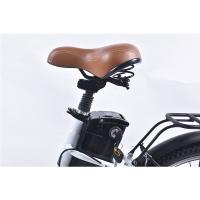 China 6Speed Lightweight Ladies Electric Bike , 25km/H Electric Ladies Bike With Basket for sale