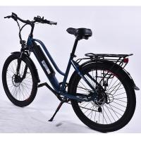 China 36V City Commuter Electric Bike , 7Speed Rustless Electric Bike City Cruiser for sale