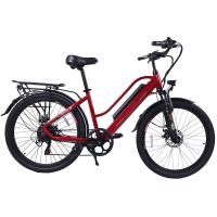 China 6geared E Bike Commuter , 30KG Pedal Assist Commuter Bike 250w for sale