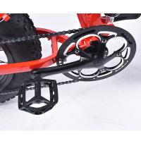 China 0.5KW Folding Fat Tyre Electric Bike 15MPH Max Speed For Multipurpose for sale