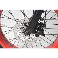 China 30KG Fat Tire Electric Folding Bike With 8A Lithium Battery Shimano Geared for sale