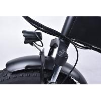 China 20 Inch Fat Tire Electric Folding Bike 140x34X70CM For Multiapplication for sale