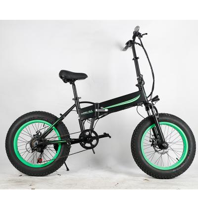 China ODM Fat Tire Folding Electric Bike 1000w , 6Gear folding fat tire ebikes for sale