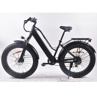 China 50NM Torque Fat Tire Electric Hunting Bike 0.5KW 6Speed Geared for sale