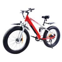 China 500W Fat Tire Electric Hunting Bike 40km/H With 26x4.0 Fat Tire for sale