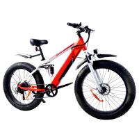 China 500W Fat Tire Electric Hunting Bike 40km/H With 26x4.0 Fat Tire for sale
