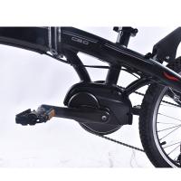 China 20 Inch Ultra Light Electric Folding Bike 0.25KW With Bafang Mid Drive Motor for sale