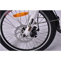 China 1000w Lightweight Electric Folding Bike 48V With 7speed System for sale