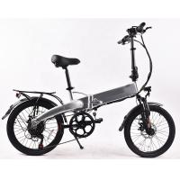 China 500W 20 Folding E Bike , Light Foldable Ebike With 10Ah Detachable Battery for sale