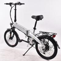 China 500W 20 Folding E Bike , Light Foldable Ebike With 10Ah Detachable Battery for sale