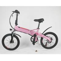 China 0.35kw Lightweight Electric Folding Bike 34KG Gross Weight 20 Inch for sale