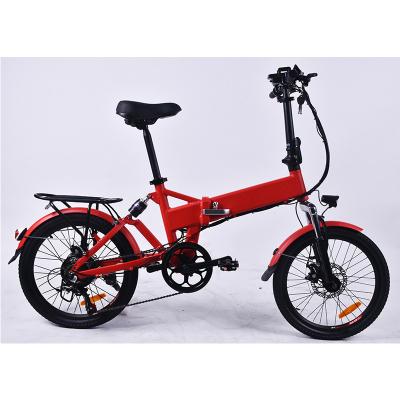 China 48V Lightweight Foldable Ebike , Folding Electric Bike 20 Inch Autoguard for sale
