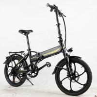China 20MPH Light Foldable Electric Bike , 10.4Ah 20 Inch Electric Folding Bike for sale