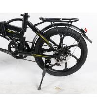China 20x1.95 Lightweight Electric Folding Bike 50km/H Max Speed With KMC Chain for sale