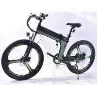 China 15.5mph Electric Folding Mountain Bike 40Km Endurance 6gears for sale