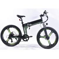 China 264lbs Folding Mountain E Bike , Pedal Assist Full Suspension Mountain Bike for sale