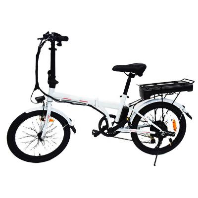 China 20 Inch Lightweight Foldable Electric Bike , 350w Ultra Light Ebike for sale