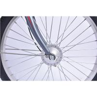 China Vintage Steel Frame Electric Bike , 22in Lightweight Pedal Assist Bike for sale