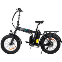 China 350W Fat Tire Electric Folding Bike With 15.6Ah Lithium Battery for sale