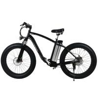 China Mudguards Electric Fat Tire Mountain Bikes 26in With SR Saddle for sale