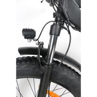 China ODM Fat Tire Electric Mountain Bike , Shimano Electric Folding Mountain Bicycle for sale