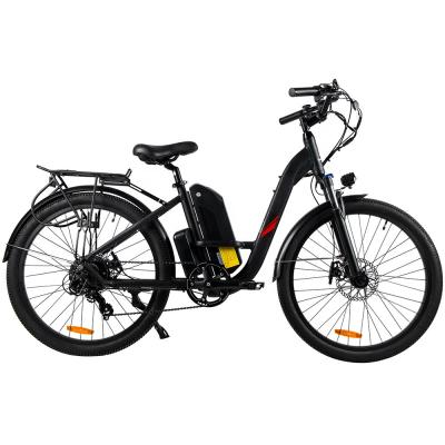 China 48V Women'S Lightweight Electric Bike Multigear Aluminum Alloy Frame for sale