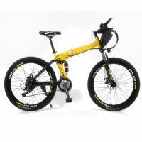 China 1000W 48V Chopper Electric Folding Mountain Bike Max Speed 50km/h for sale