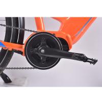 China 6 Speed Mid Drive Step Through Electric Mountain Bike 750W 150G Aluminum Frame for sale