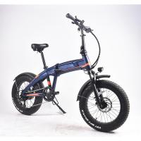 China ODM 48V 500W Fat Tire Electric Mountain Bike Shimano 6 Gears Cargo Foldable Ebike for sale