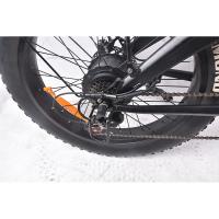 China ODM 48V 500W Fat Tire Electric Mountain Bike Shimano 6 Gears Cargo Foldable Ebike for sale