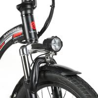China 20 Inch 350W Aluminium Alloy Electric Folding Bike For Lady for sale