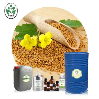 China CAS 8007 40 7 Organic Mustard Seed Essential Oil Cosmetic Grade for sale