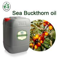 China Pure Hippophae Rhamnoides Sea Buckthorn Berry Essential Oil Brownish Red for sale