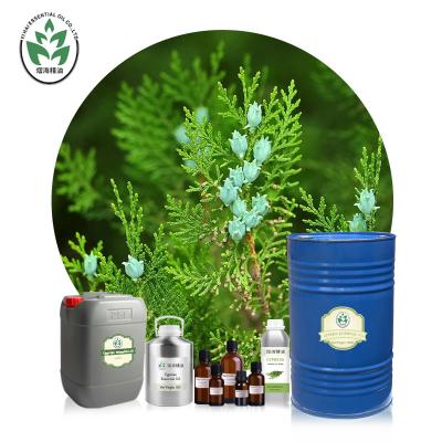 China Amber Flavor Colorless Organic Cypress Essential Oil For Skin for sale