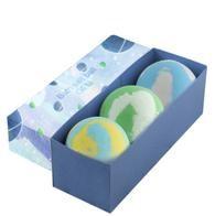 China OEM Colorful Natural Sea Salt Bath Bombs Gift Box For SPA Stress Relief for sale
